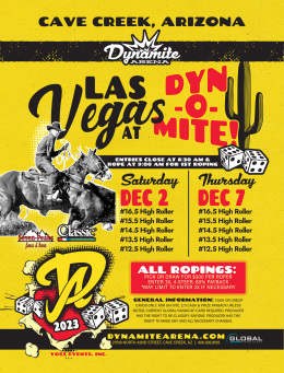 Team Roping Events In Cave Creek Arizona | Dynamite Arena Team Roping ...